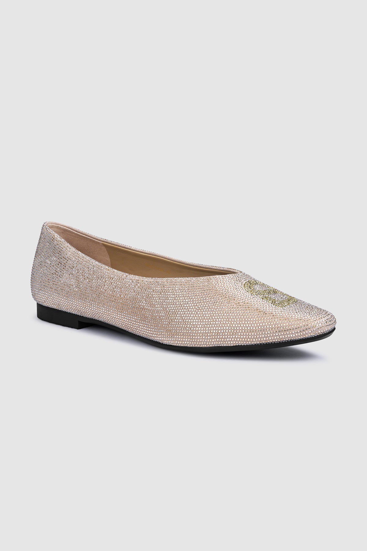 Glitz Flat Shoes - Gold – Buttonscarves