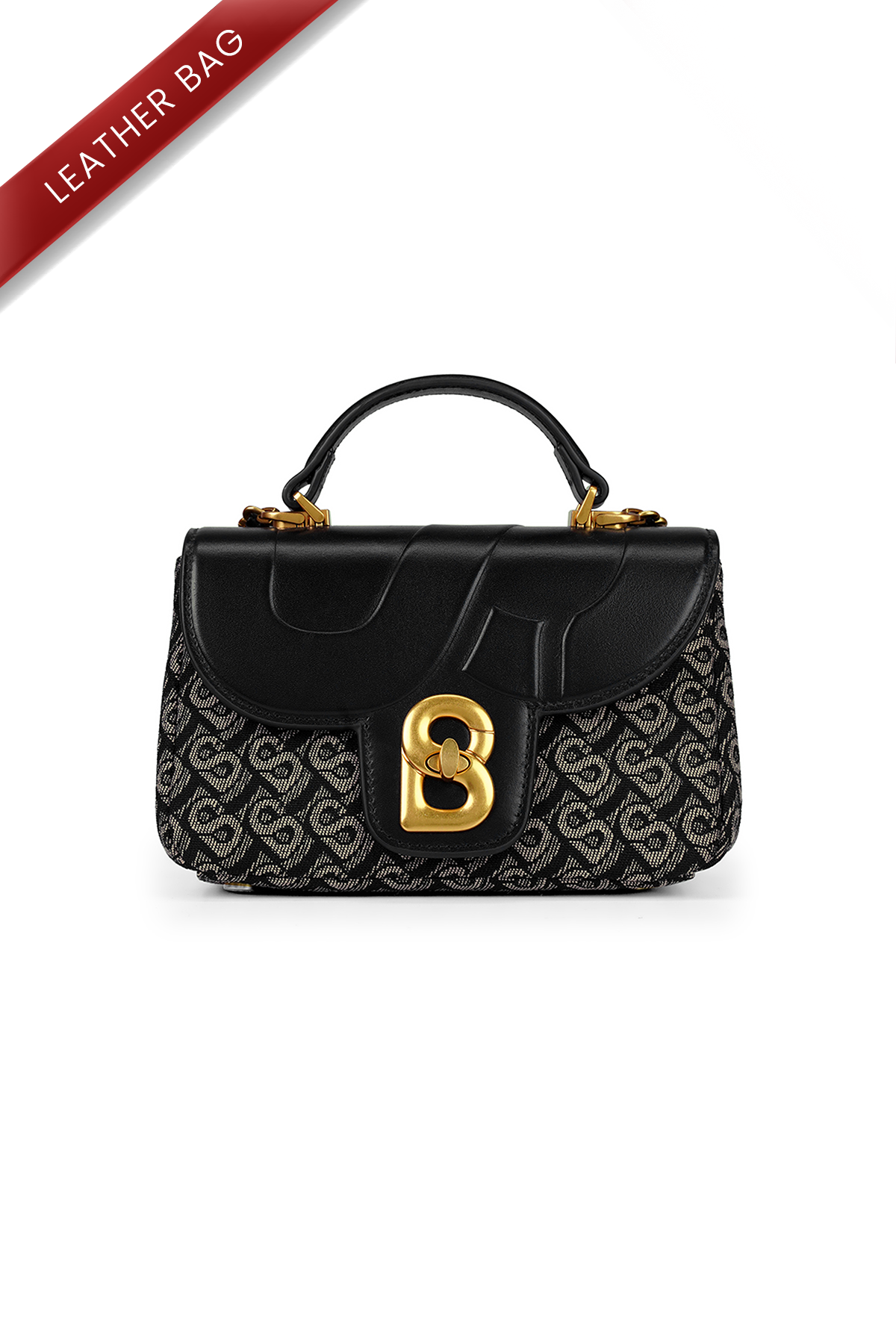 Alma Bimu Jacquard Bag Small - Black – Buttonscarves
