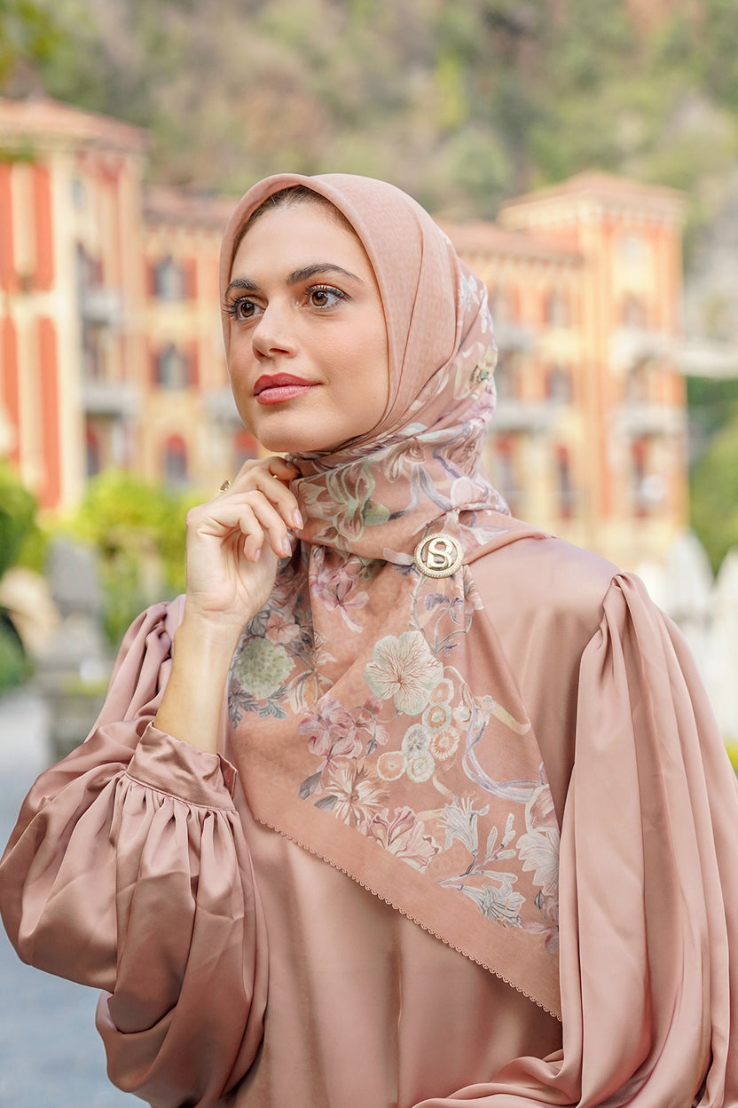 Farra Square - Marigold – Buttonscarves