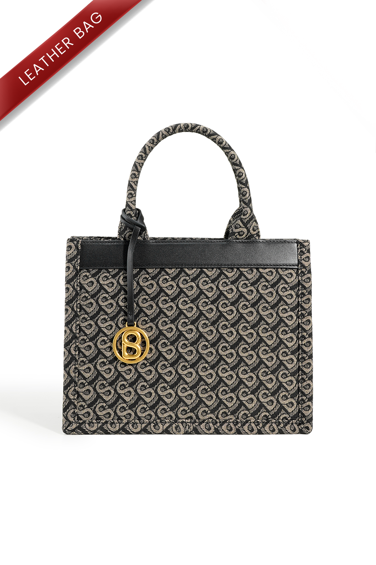 Bimu Jacquard Tote Bag Small - Black – Buttonscarves