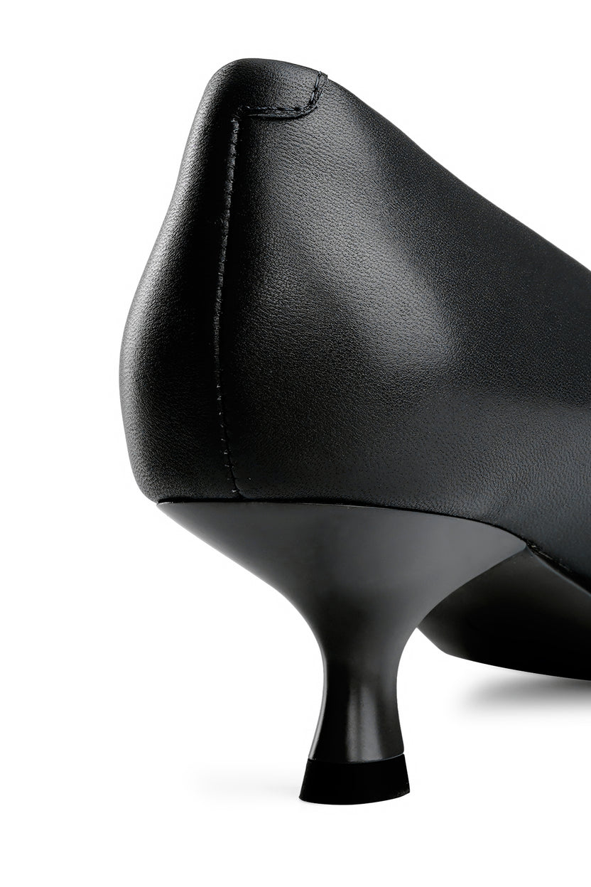 Khloe Heels - Black – Buttonscarves