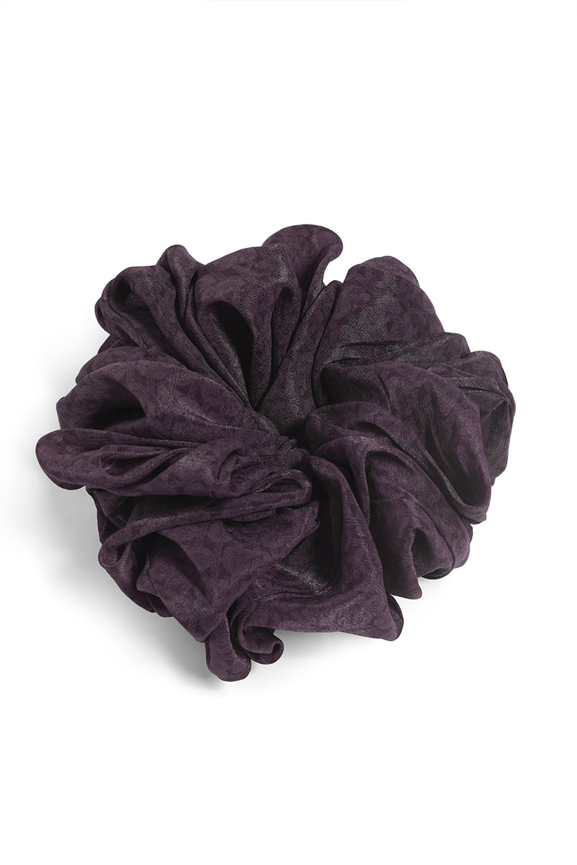 Wicker Scrunchie - Burgundy – Buttonscarves