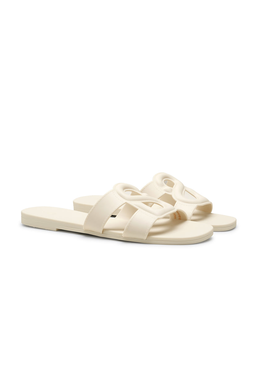 Kefi Slide Sandal - Mystic White – Buttonscarves