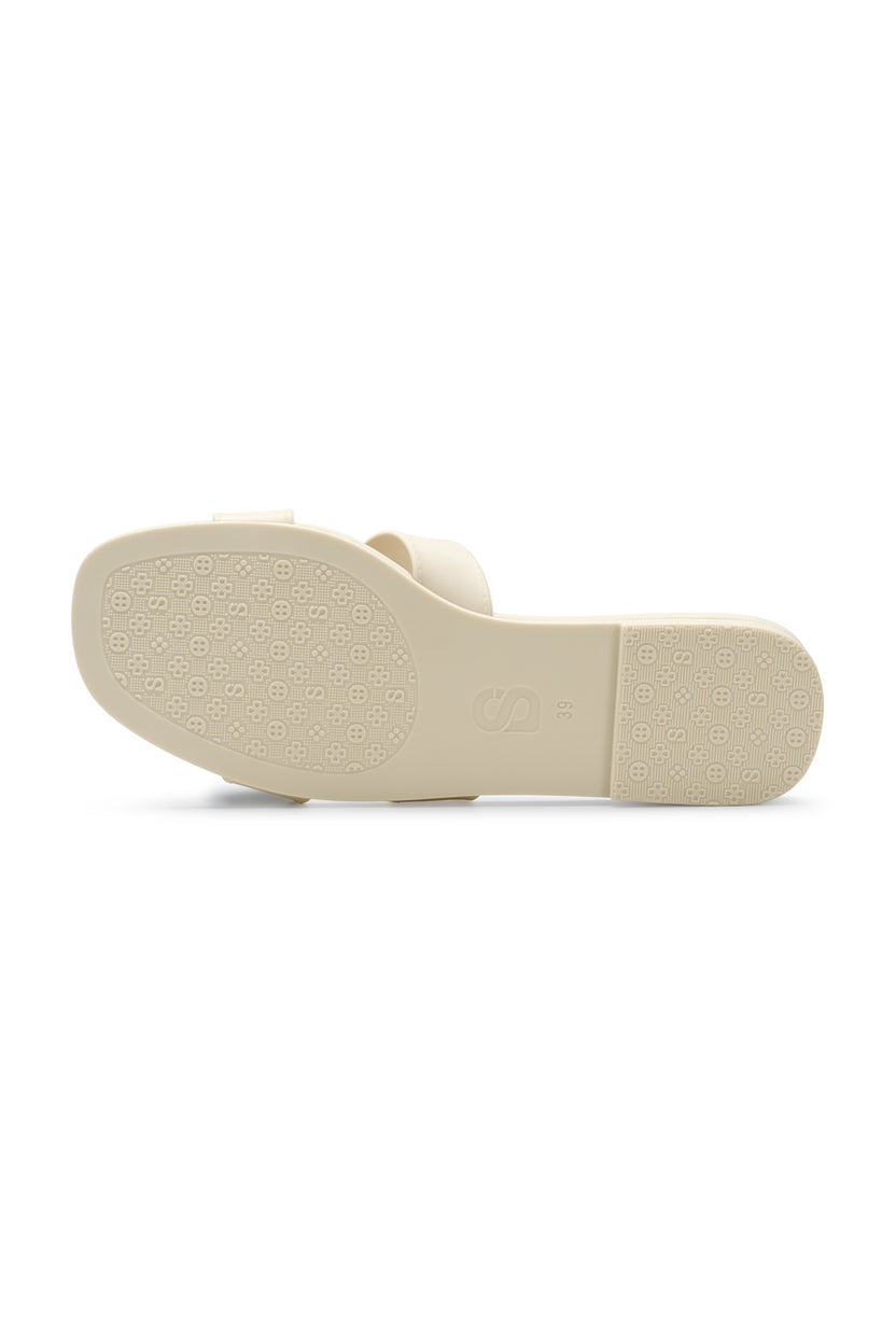Kefi Slide Sandal - Mystic White – Buttonscarves