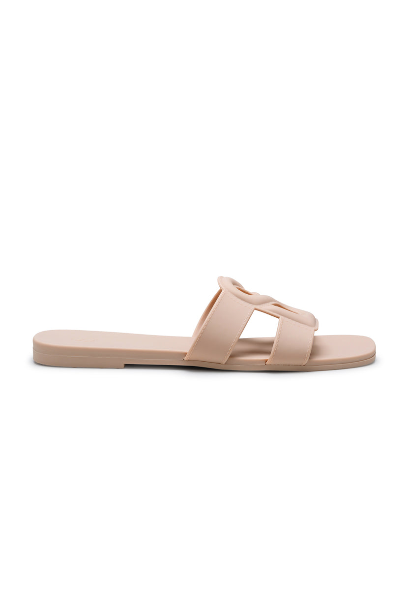 Kefi Slide Sandal - Nude Pink – Buttonscarves