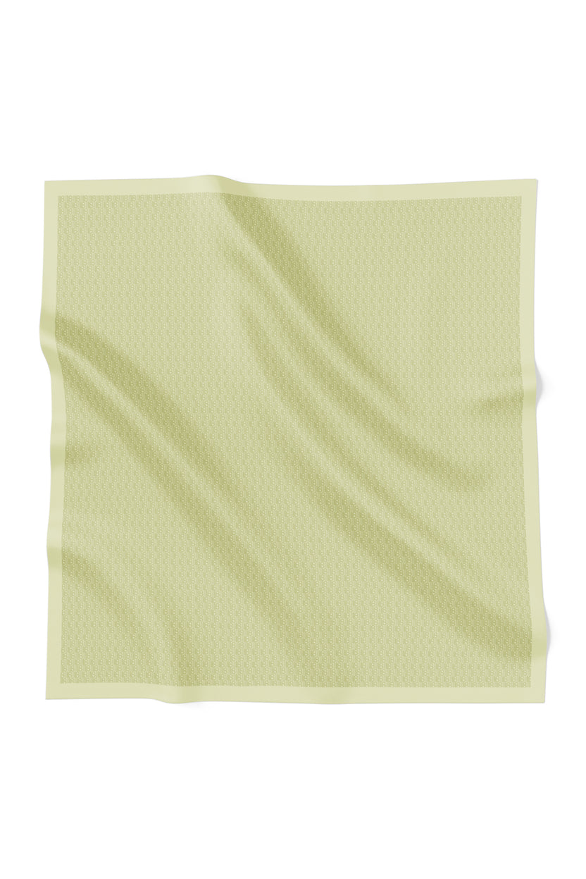 Leena Monogram Square - Sage Green – Buttonscarves