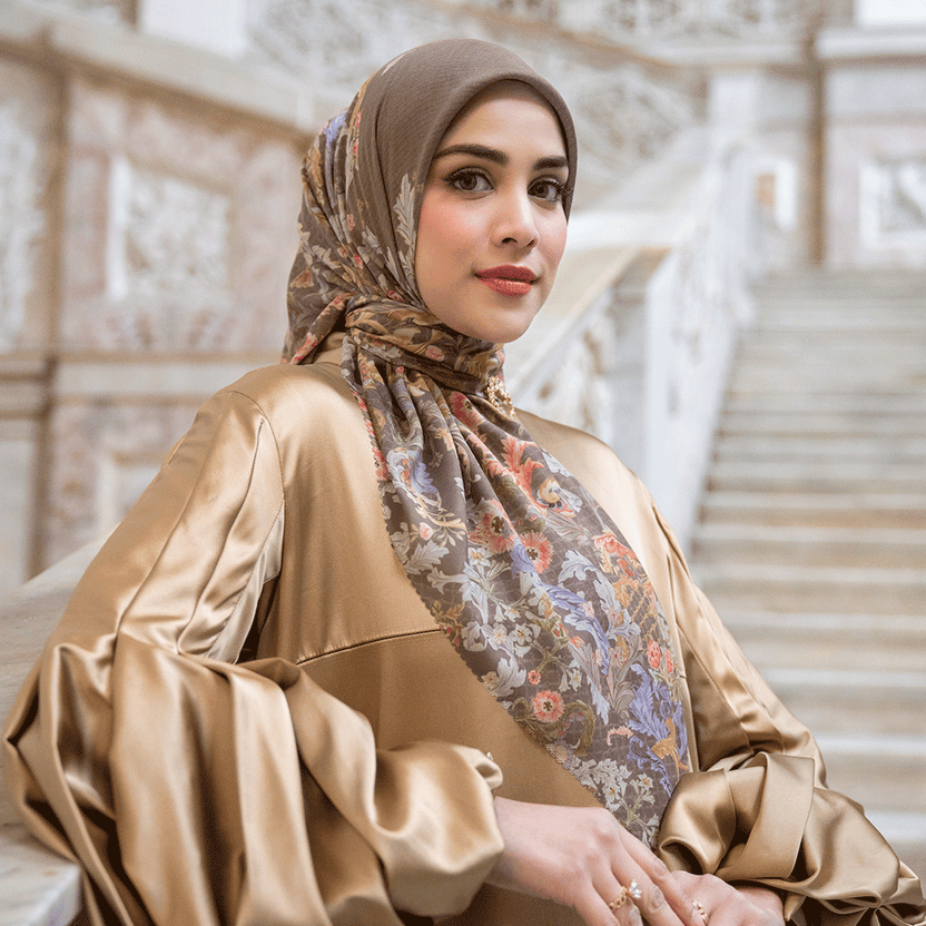 Women's Hijab Scarves - Premium Hijab - Buttonscarves