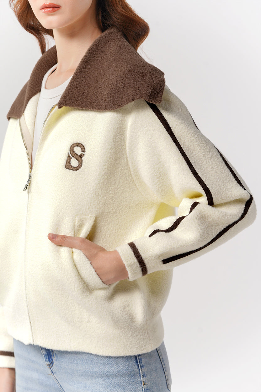 Whitney Jacket - Brown – Buttonscarves